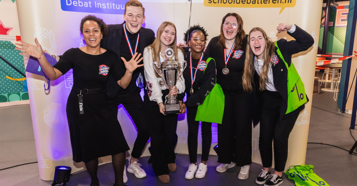 Team van Firda is Nederlands Kampioen in debatteren / Firda