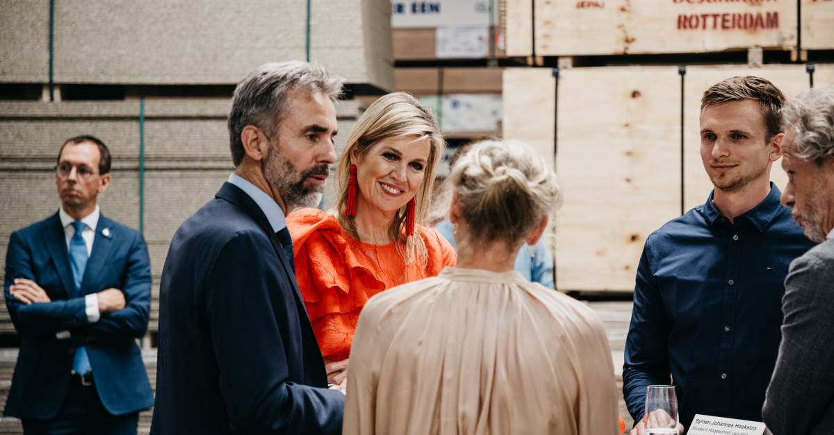 Koningin Máxima verkent duurzame ambities VCF en Firda / Firda